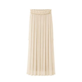 Jucca Femme, Jupes, Beige, Taille: 34 FR Maxi Skirts