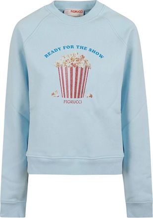 Fiorucci Femme, Sweatshirts et sweats &agrave; capuche, Bleu, Taille: 40 FR Sweater