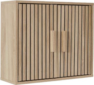 Altobuy Altobuy - pajan - Armoire Murale 2 Portes Effet Bois avec Tasseaux