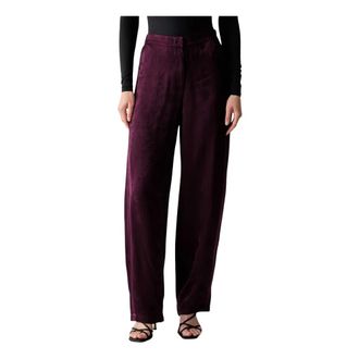 Liu Jo Pantalon Ballon - Femme - Pantalons - Violet - Taille: 40 FR