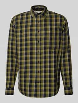 Armedangels Regular Fit Freizeithemd mit Label-Stitching Modell NOAAMOS