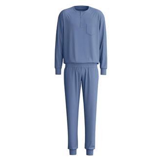 CALIDA Relax Choice 1 Cuffed Pyjamas - - Nightwear & Lounge - Herren - Blau - S