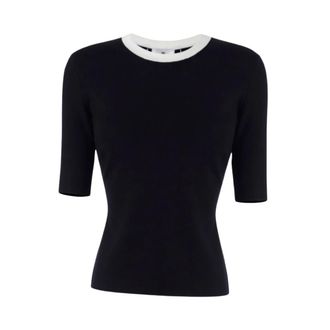 Elisabetta Franchi Knit Top - - Knitwear - Damen - Schwarzk - S