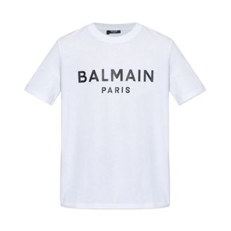 Balmain Balmain T-Shirts und Polos - - Tops - Herren - Wei&szlig; - M