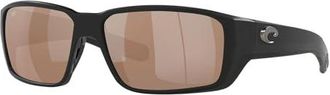 Costa Costa Fantail Pro Mirrored Polarized Sunglasses Copper Silver Mirror 580G/CAT2