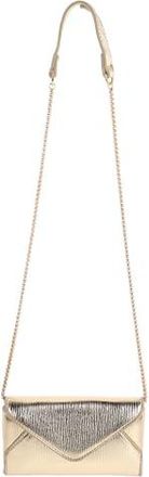 Milisten Abaodam Mini Paquet &agrave; Main Bandouli&egrave;re Femme en PU Dor&eacute; Cha&icirc;ne &Eacute;l&eacute;gante Pochette de Soir&eacute;e Compacte pour Mariage et F&ecirc;te Paquet Habill&eacute; pour Occasion 