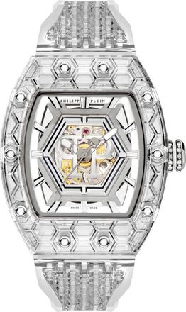Philipp Plein Homme, Accessoires, Gris, Taille: ONE Size Crypto King Hexagon