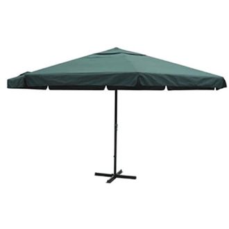 vidaXL Parasol Vert Aluminium 500 cm