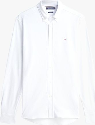 Tommy Hilfiger Chemise en jersey de coton avec logo