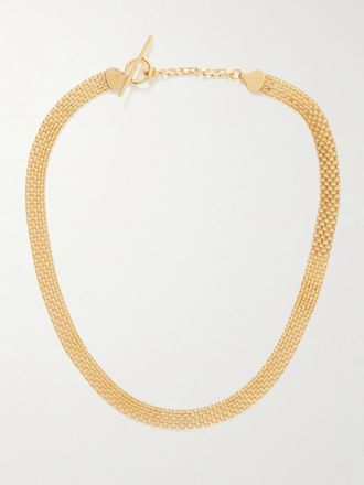 Loren Stewart + Net Sustain Kette Aus Recyceltem Gold-vermeil