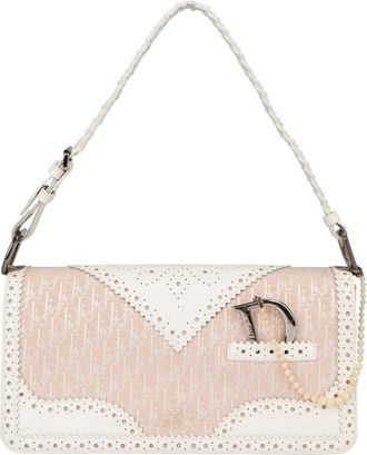 Dior Crossbody Bags - Christian Dior Mini Trotter Monogram Special D Pen - Gr. unisize - in Gold - f&uuml;r Damen