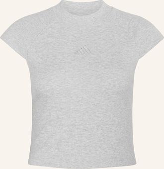 adidas Cropped-Top Kit grau