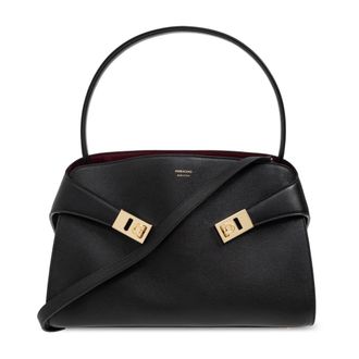 Ferragamo Hug Soft Schultertasche - - Bags - Damen - Schwarzk - ONE SIZE