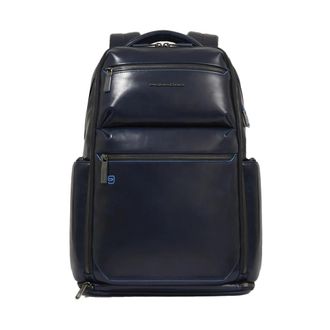 Piquadro Personalisierbarer Laptop-Rucksack 15.6 - - Bags - Herren - Blau - ONE SIZE