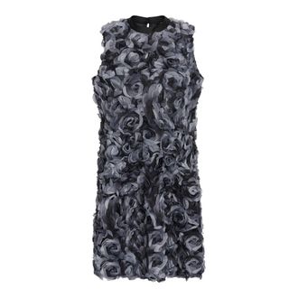 Bruuns Bazaar Femme, Robes, Multicolore, Taille: 46 FR Robe fleurie bleue