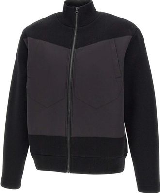 G-Star Homme, Pulls, Noir, Taille: XL Fabric Mix Knit Jacket