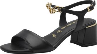 Tamaris Sandalette Damen Blockabsatz schwarz,EU 41