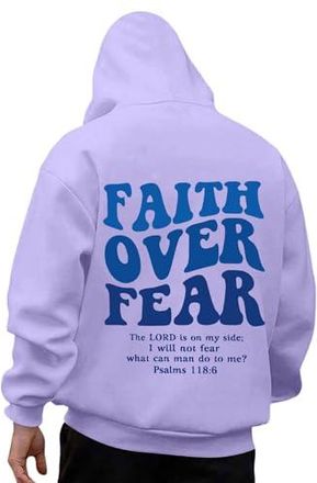 Generic Sweat a Capuche Homme Hooded Sweatshirt Sweats &agrave; Capuche Homme Manches Longues avec Imprim&eacute; Graphique Avant et Arri&egrave;re pour Look Relax&eacute;