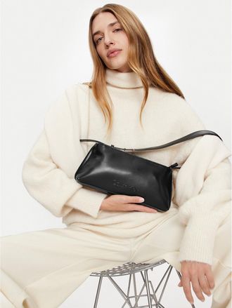 Calvin Klein Handtasche Calvin Klein Embossed Logo K60K612550 Schwarz