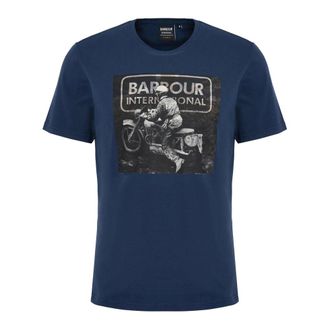 Barbour B.Intl Race T-Shirt - - Tops - Herren - Blau - L