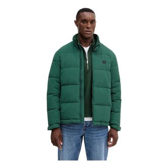 Trussardi Logo-Patch Pufferjacke - - Jackets - Herren - Gr&uuml;n - S