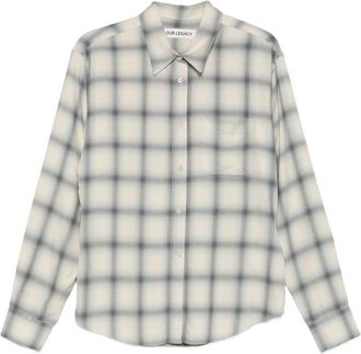 Our Legacy Forever Plaid-pattern Shirt
