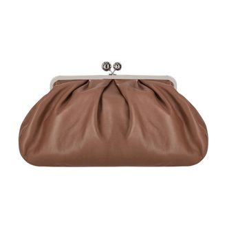Max Mara Pasticcino Provino Gro&szlig;e Clutch-Tasche - - Bags - Damen - Braun - ONE SIZE