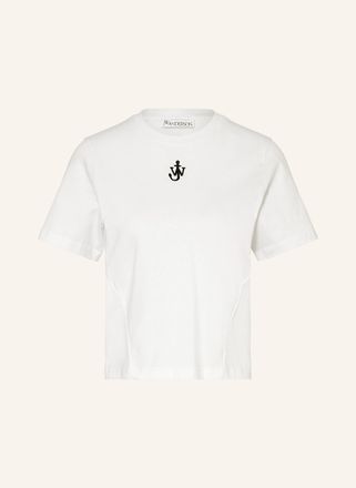 J.W.Anderson Jw Anderson Cropped-Shirt weiss