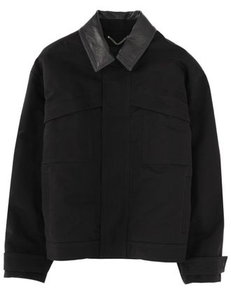 Golden Goose Cotton-Blend Bomber Jacket - Black