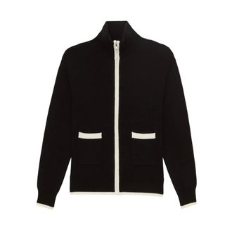Ines De La Fressange Femme, Pulls, Noir, Taille: 40 FR Atticus Cardigan