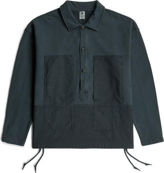 G-Star Sweatshirt Washed Fabric Mix
