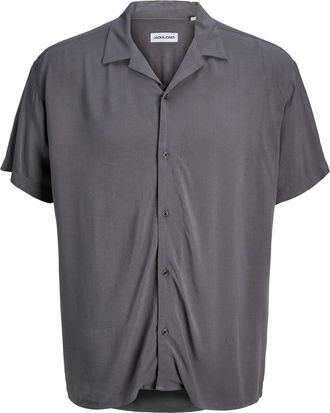 Jack & Jones Jjejeff Solid Resort Shirt S/S Sn Pls - Plus Size