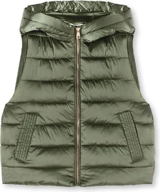 Motivi Femme, Vestes, Vert, Taille: 42 FR Gilet matelass&eacute; en nylon