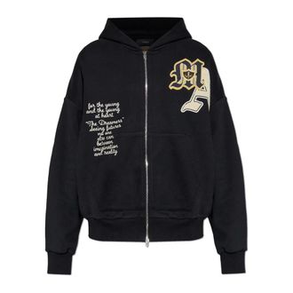 Amiri Herren, Sweatshirts & Hoodies, Schwarzk, MGröße