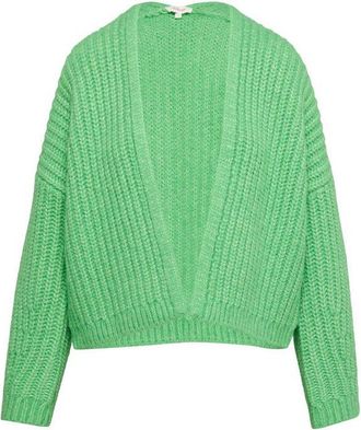 s.Oliver Cardigan Strickjacke Strickjacke mit weiten &Auml;rmeln im Relaxed Fit