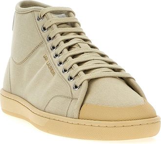 Saint Laurent Court Sneaker - Cream