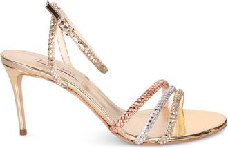 Casadei Femme, Chaussures, Jaune, Taille: 38 1/2 EU High Heel Sandales