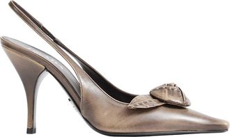 Prada Leather Slingback Pumps