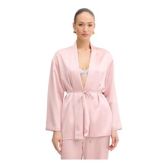 Fracomina Oversize Satin Blazer - - Jackets - Damen - Rosa - S