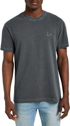 Lee Subtle Relaxed T-Shirt pour Homme, Noir d&eacute;lav&eacute;, S