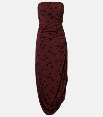 Proenza Schouler Maxikleid Nayara mit Polka-Dots