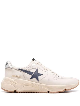 Golden Goose Running Sole Sneakers - Nude