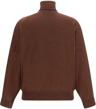 Brunello Cucinelli Cashmere Turtleneck Sweater - Brown