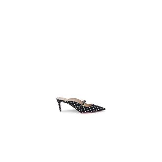 Dee Ocleppo Femme, Chaussures, Noir, Taille: 36 EU Escarpin Multicolore en Cuir à Talon Aiguille
