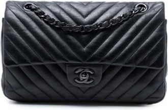 Chanel Sac bandouli&egrave;re classique vintage Pre-owned - Femme - Pre-owned - Noir - Taille: ONE Size
