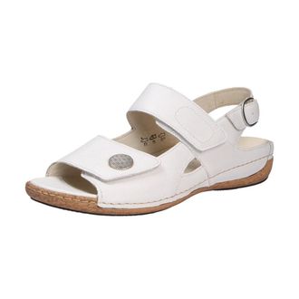 Waldl&auml;ufer Bequeme Sandale mit weichem Leder - - Shoes - Damen - Wei&szlig; - 38 EU