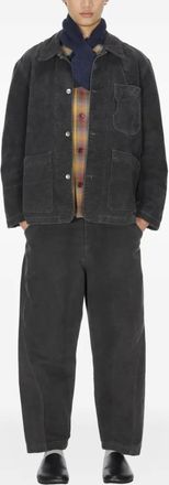 Ymc You Must Create pantalon à coutures torsadées - Gris