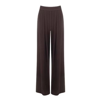 Rinascimento Wide Pantalons - Femme - Pantalons - Brun - Taille: 44 FR