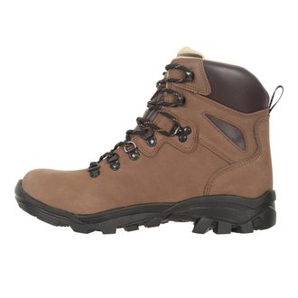 Mountain Warehouse Herren Wanderstiefel Odyssey Extreme, Nubukleder (Braun)