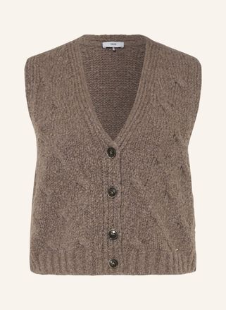 Cinque Cinque Strickweste Cisarana braun